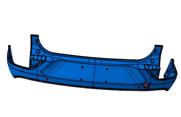 Rear Bumper Body For Jetour X70 – N Auto Express